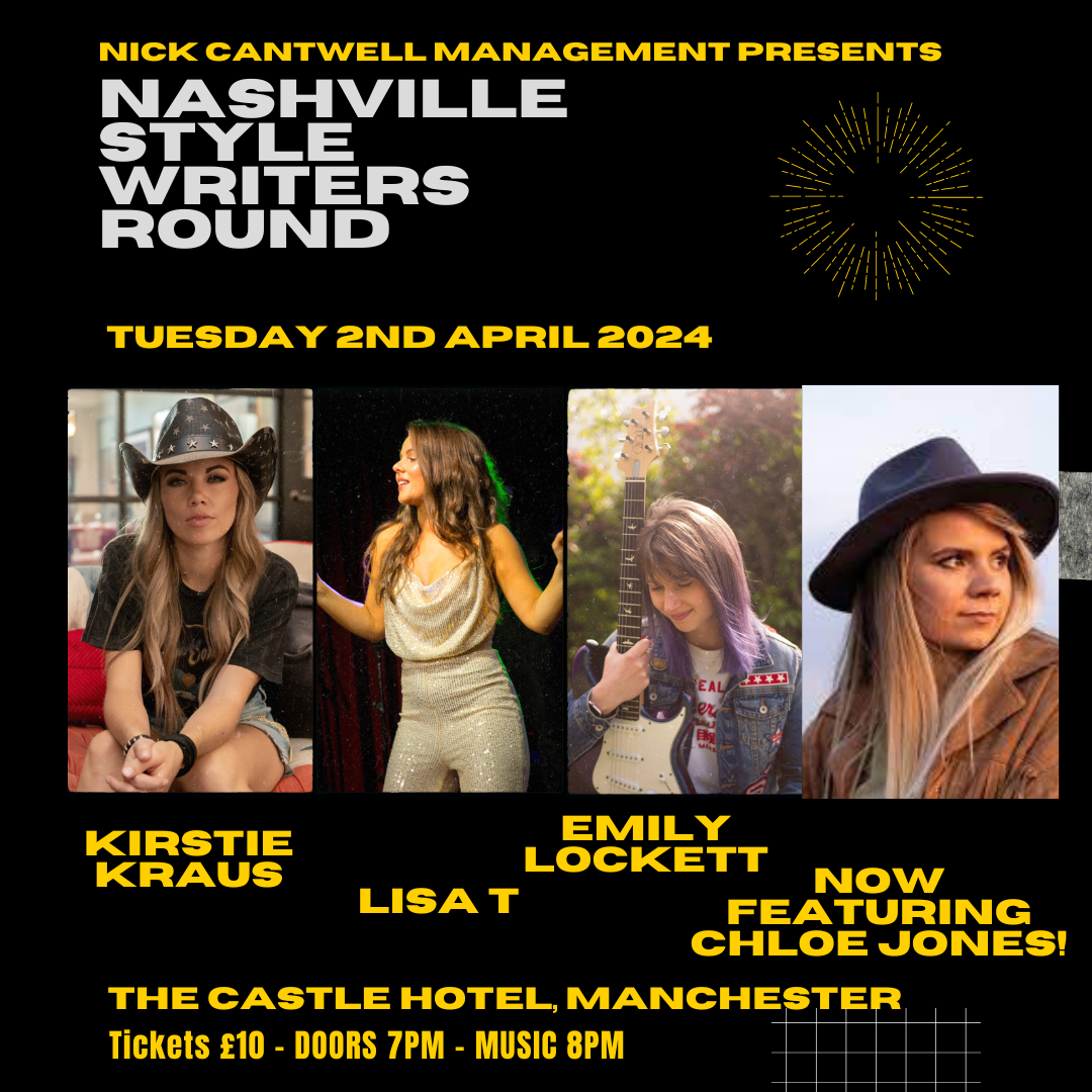 Nashville Style Writers Round w/ Kirstie Kraus, Lisa T, Emily Lockett ...