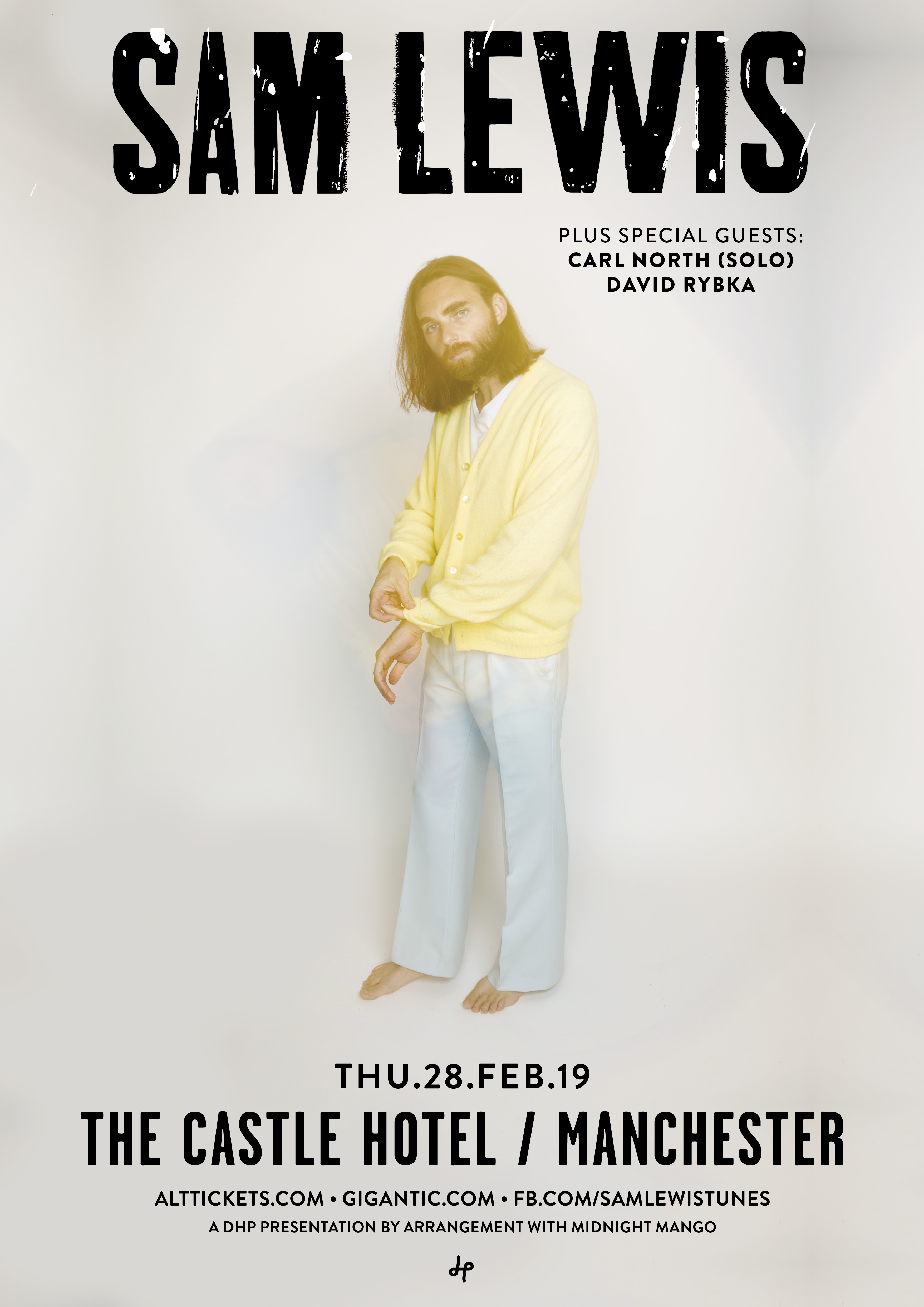 DHP Family presents Sam Lewis - The Castle Hotel