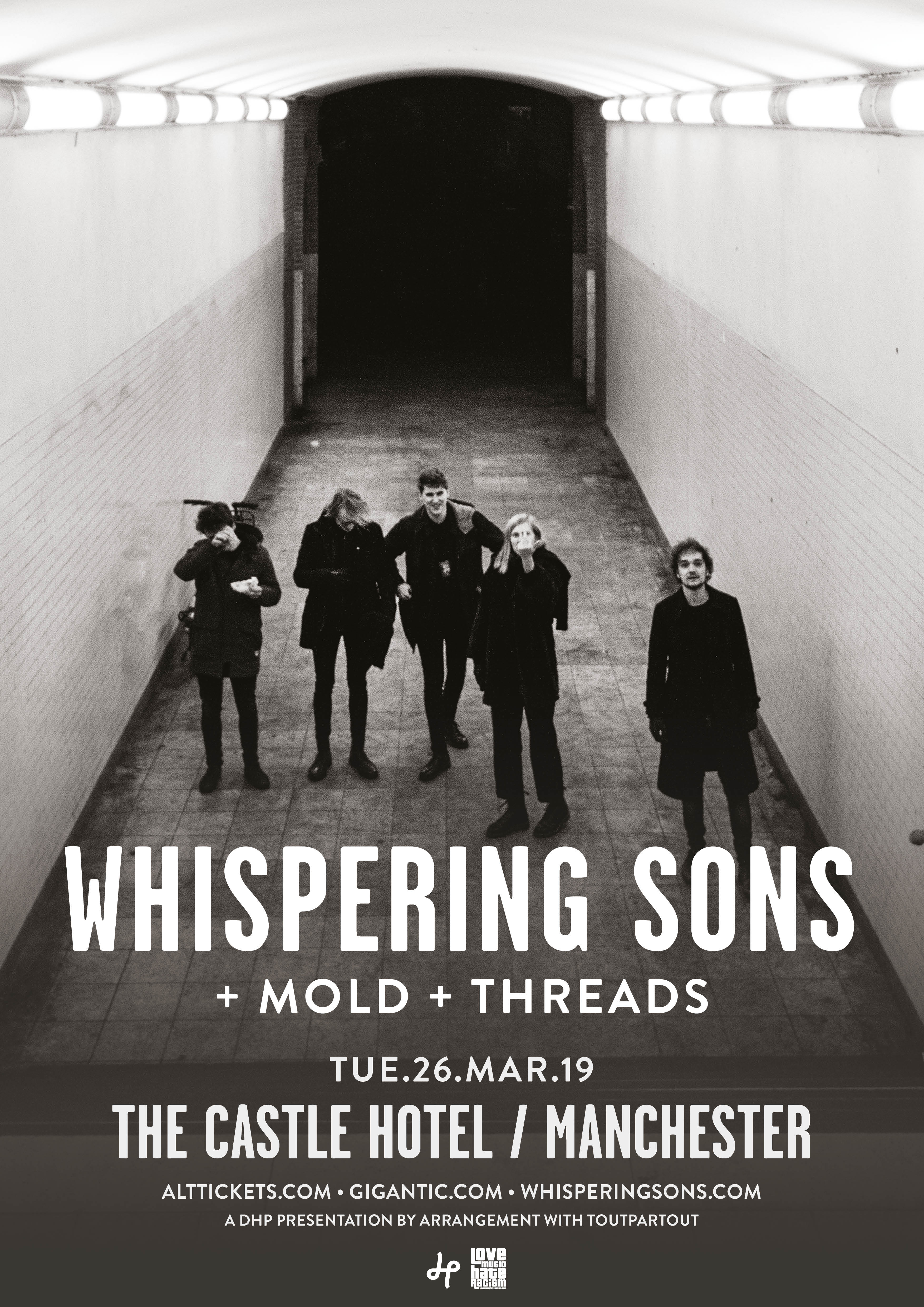 DHP Family presents Whispering Sons - The Castle Hotel